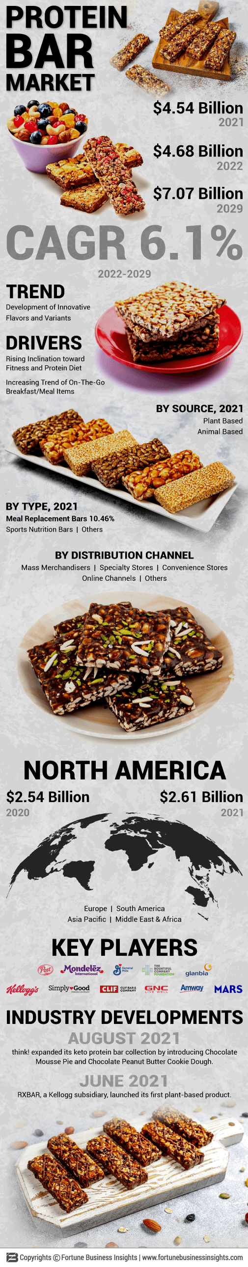 蛋白质棒市场规模、份额、增长趋势分析[2029] - beplay客服联系方式,Beplay体育网页版